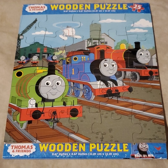 Thomas & Friends | Toys | 25 Thomas Friends Wooden Puzzle 25 Pieces ...